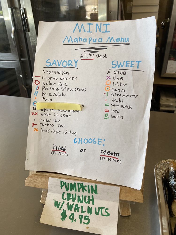 Menu - Honolulu Kitchen