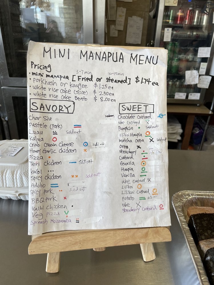 Menu - Honolulu Kitchen